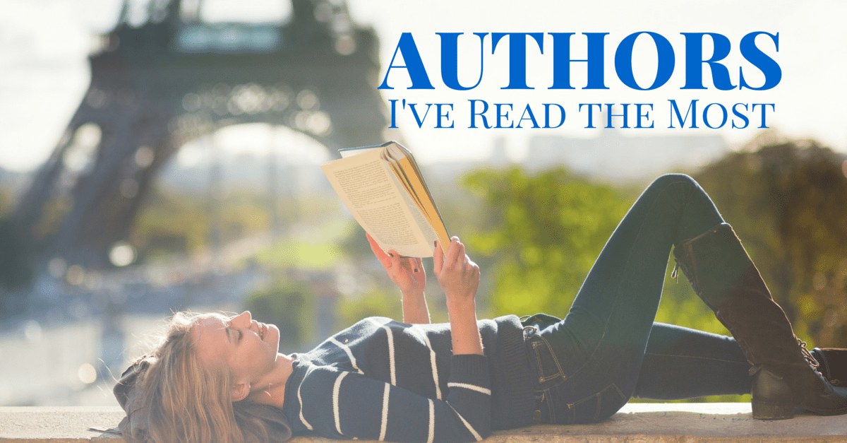 The Top Ten Authors I’ve Read the Most – Book Oblivion